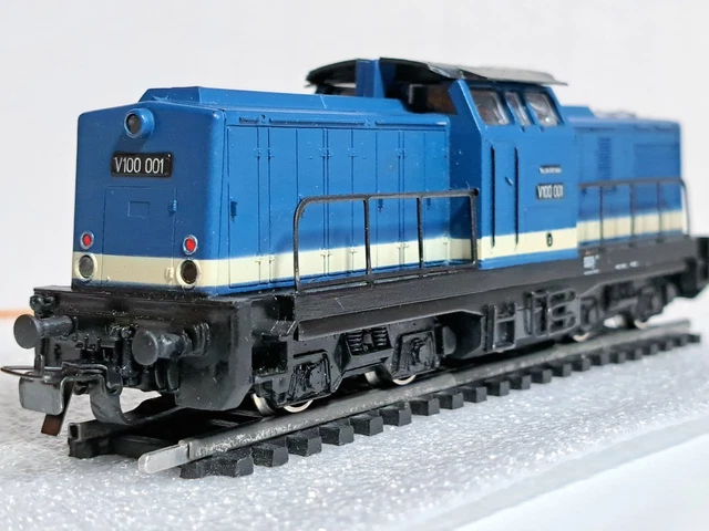 PIKO/GÜTZOLD H0 Diesellok V100 001 der DR Analog Gleichstrom EUR 64,00 - PicClick DE