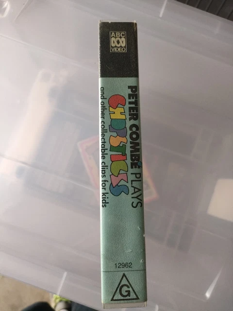 PETER COMBE PLAYS CHOPSTICKS (1991) VHS Tape ABC Kids Video $24.00 ...