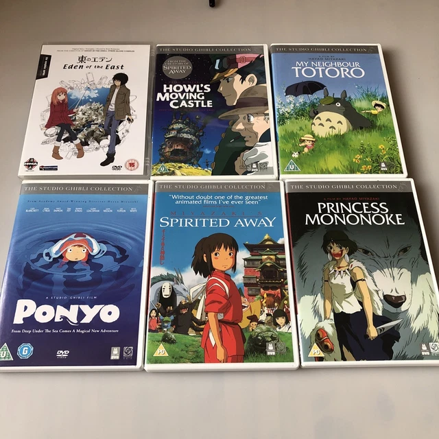 STUDIO GHIBLI COLLECTION dvds manga east of the east animation films £ ...