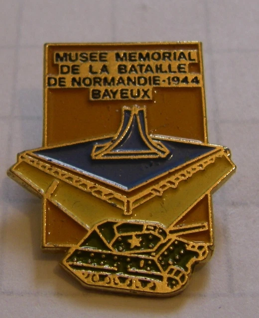 PIN WW2 BATTLE of NORMANDY BAYEUX MUSEUM SHERMAN M4 A1 TANK EUR 8,99 ...