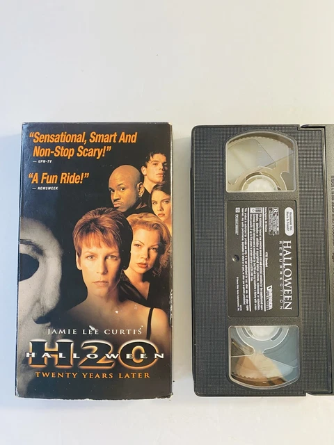 HALLOWEEN H2O & Halloween Resurrection VHS Blockbuster Rentals £11.25 ...
