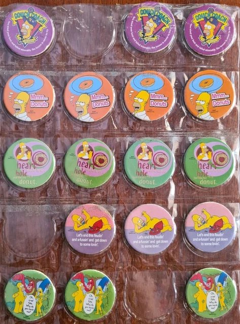 THE SIMPSONS TAZO Pickers - Vintage - Pick your Tazo to complete ...