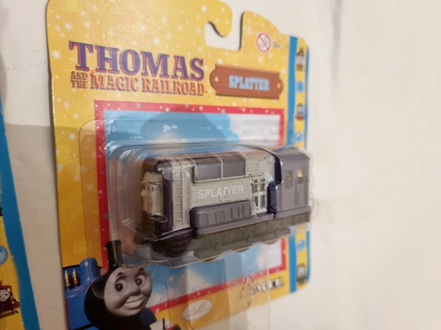 THOMAS THE TANK & Friends ERTL DODGE & SPLATTER MAGIC RAILROAD TRAIN ...