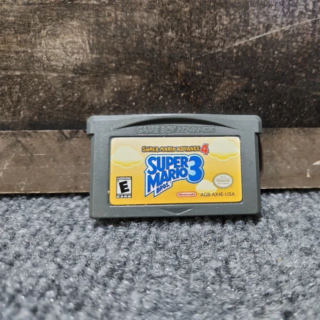 SUPER MARIO ADVANCE 4: Super Mario Bros. 3 (Game Boy Advance, 2003 ...