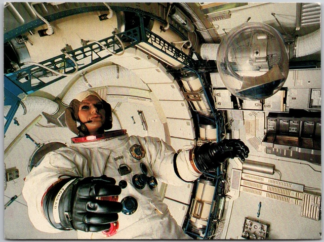 POSTCARD: SKYLAB ASTRONAUT Space Walk - Pete Conrad in Orbital Workshop ...