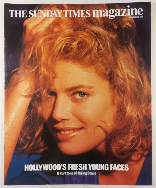 SUNDAY TIMES MAGAZINE 8th September 1985 New Actresses,Gerald Scarfe ...