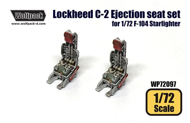 1/72 F-104 STARFIGHTER Lockheed C-2 Ejection seat for Hasegawa kits $26 ...