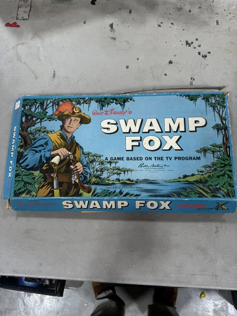 VINTAGE WALT DISNEY'S Swamp Fox Board Game 1960 Parker Brothers ...