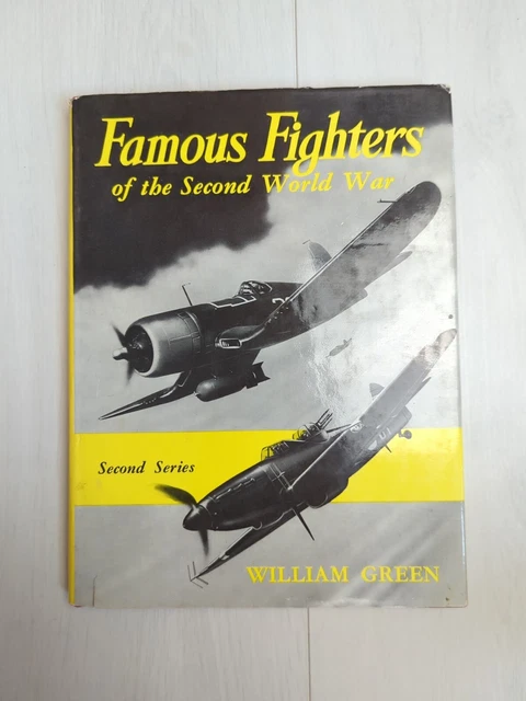 FAMOUS FIGHTERS OF thé Second World War 2 - William Green 1962 - WW2- AVIONS EUR 5,00 - PicClick FR