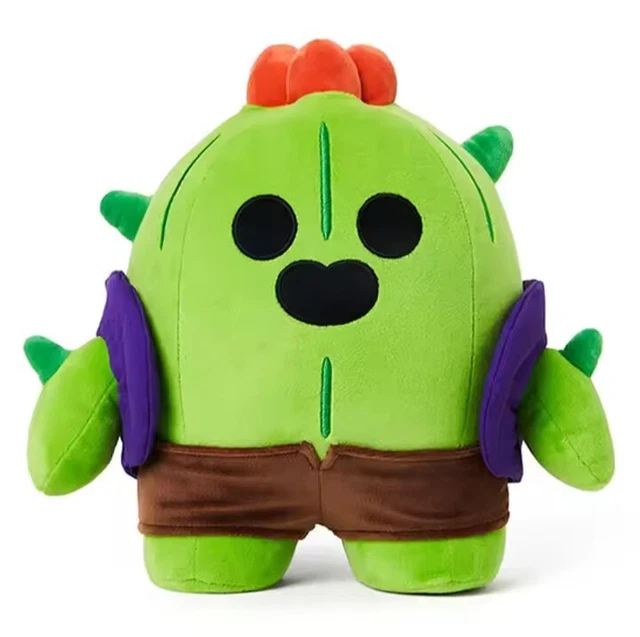 BRAWL STARS PLUSH Toy Supercell Spike Cotton Doll Game Character Gift ...