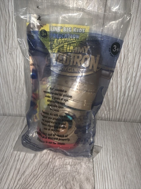 JIMMY NEUTRON 2002 Burger King Meal Figure - SHEEN & LIBBY SONIC ...