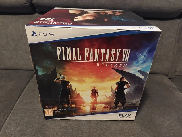 FINAL FANTASY VII Rebirth Official Retail Display Cube 30 X 30 CM £232. ...