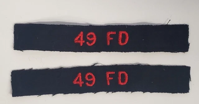 RCA ARTILLERY 49 FD Field Regiment Shoulder Title Pair Canadian $12.00 ...