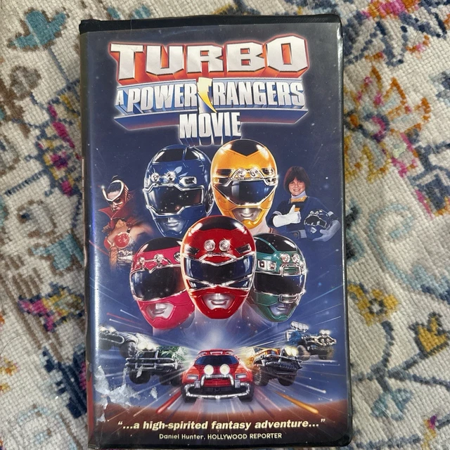 POWER RANGERS TURBO a Movie 1997 VHS Clamshell Edition £7.10 - PicClick UK