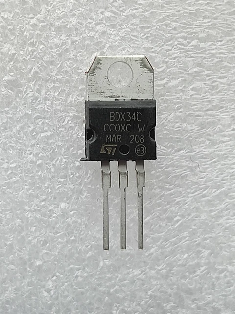 TRANSISTOR BDX34C TO-220 Circuits Intégrés chip IC PNP puce TO220 BJT ...