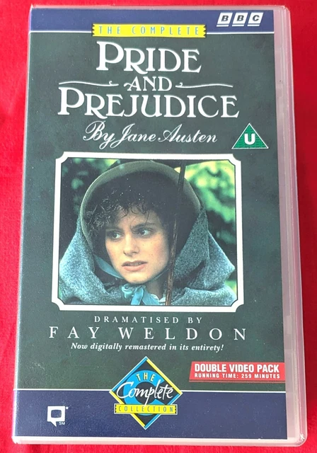 VHS - PRIDE and Prejudice 1993 TV Series - Boxset £11.12 - PicClick UK