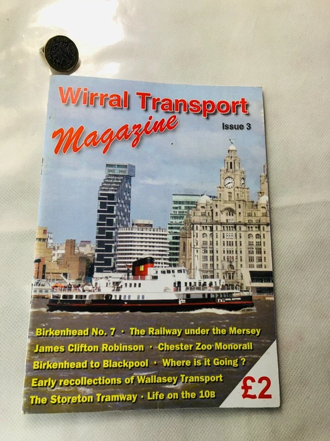 MAGAZINE WIRRAL TRANSPORT Railway Tram Issue 3 Mag ra £7.20 - PicClick UK