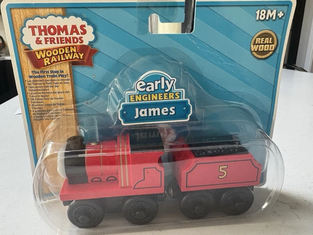 JAMES WOODEN ENGINE & Tender Brand New In Box Never Opened £26.70 ...