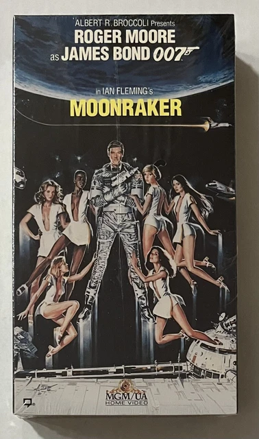 MOONRAKER (1979) - Sealed VHS Tape [James Bond] $25.00 - PicClick CA