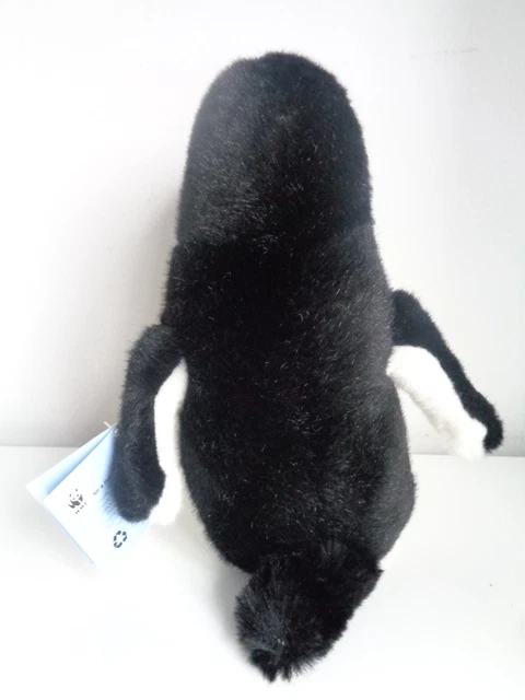 ADELIE PENGUIN SOFT Plush Toy Endangered Species WWF 20cm tall - New ...