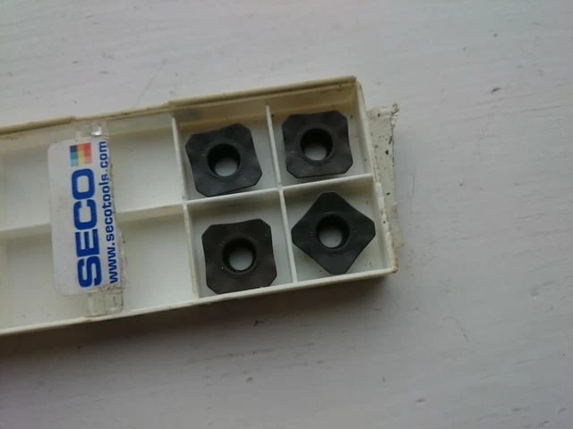 4 SECO CARBIDE inserts SEMX1204AFTN-M15 MP2500 ( SEMX 43AFTN SEMX 1204 ...