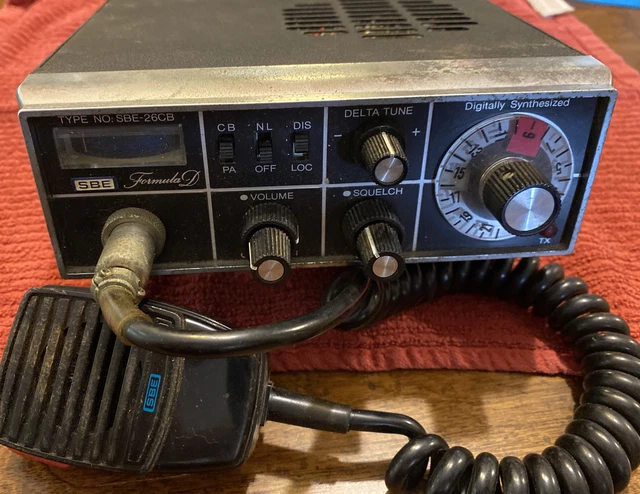 VINTAGE SBE FORMULA D CB Radio . Type SBE-26B. Untested $8.00 - PicClick