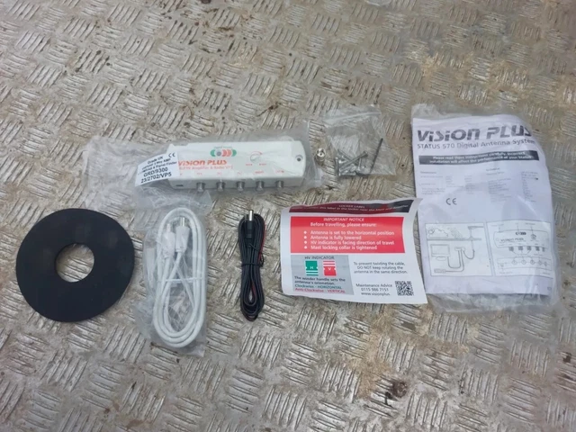 VISION PLUS VP5 Caravan Campervan Digital TV Amplifier With Signal ...