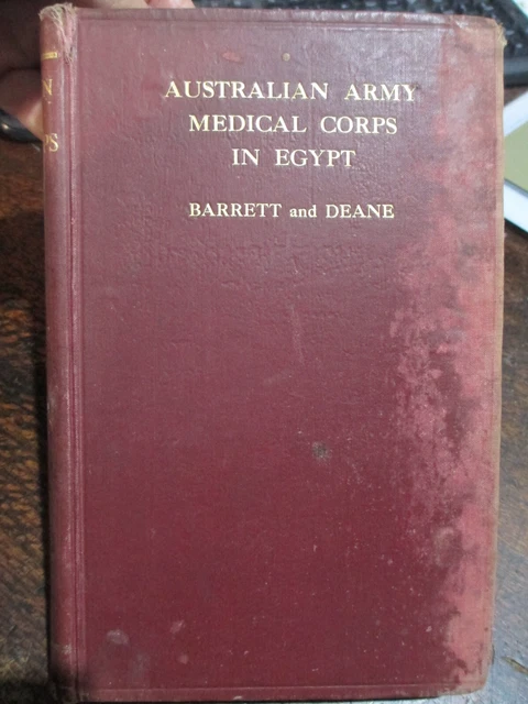 HISTORY OF THE Australian Army Medical Corps Egypt WWI 1918 original £ ...