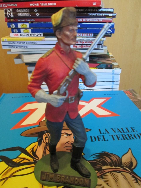 JIM BRANDON - Modellino Tex Willer n. 8 - Hachette Editore EUR 2,10 ...