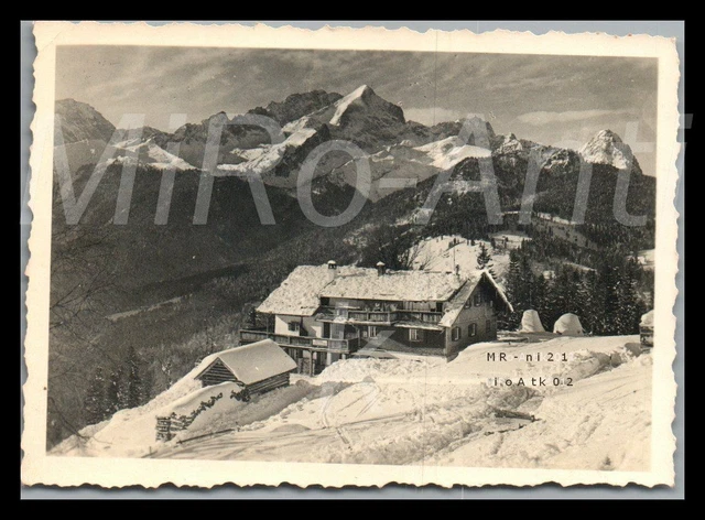 FOTO WK2, NACHL. Fallsch.jäg. H.Kalischewsky, Eckbauer Alm bei Garmisch ...