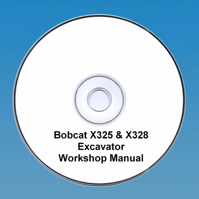 Manuel Datelier Mini Creuseur Bobcat X325 And X328 Eur 11 98 Picclick Fr