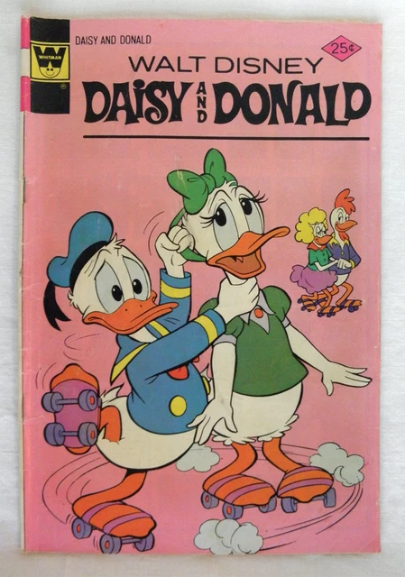 DISNEY DAISY AND Donald Duck #17 Comic Book Whitman Walt Mickey Mouse ...