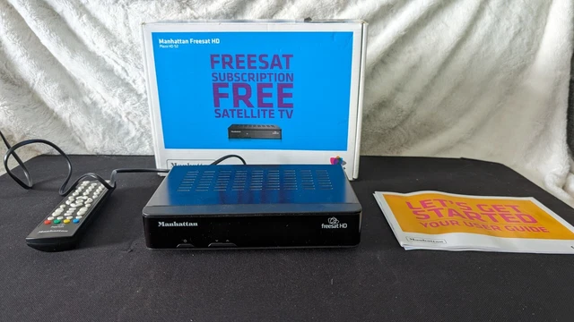 MANHATTAN PLAZA HD-S2 Freesat HD Digital Satellite TV Receiver £28.51 ...