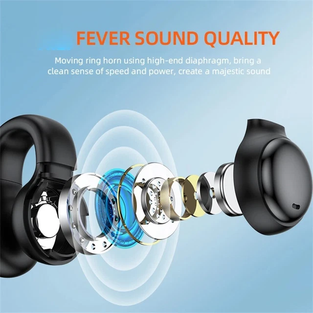 ENJOY UNINTERRUPTED MUSIC with Long Battery Life Bone Conduction ...