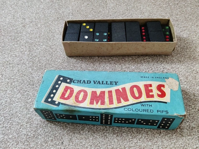 VINTAGE CHAD VALLEY Dominoes Game £10.79 - PicClick UK