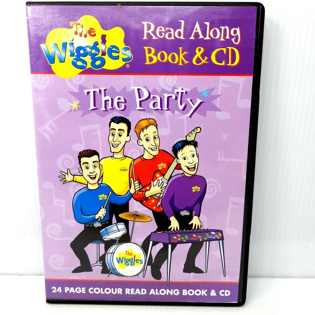 THE WIGGLES THE Party (Read Along Book & CD) Original Wiggles $38.00 ...
