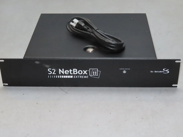 S2 NETBOX EXTREME Access Control System S2 Security **Working** $200.00 ...