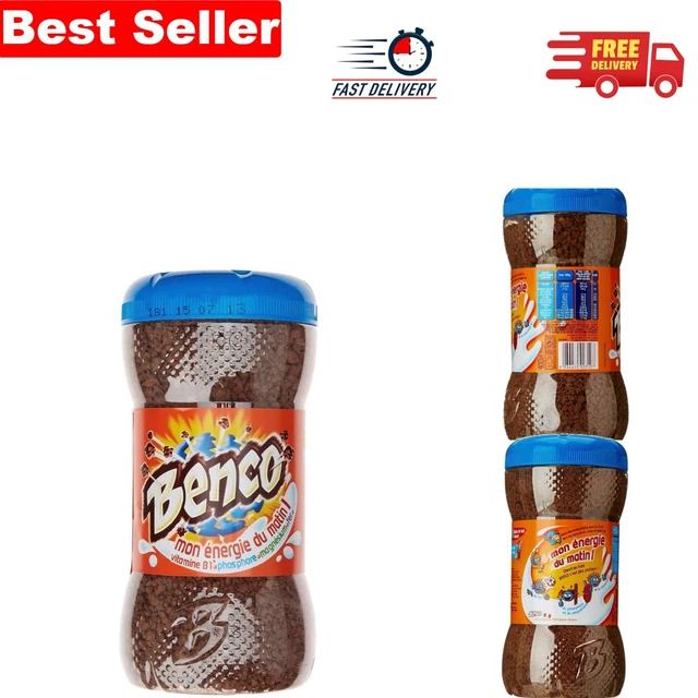 BENCO CHOCOLATE BEVERAGE Mix - 400g of Rich Cocoa, Perfect for Milk or ...