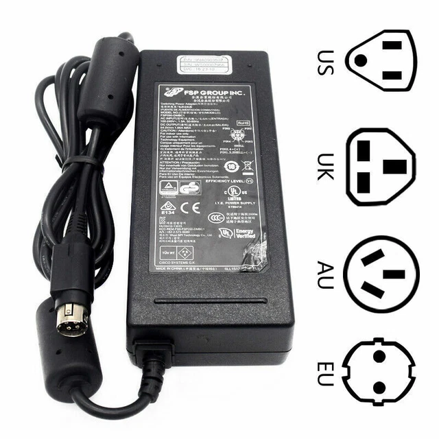 CISCO SG300-10PP GIGABIT Managed POE Newtork Switch AC Adapter Power ...
