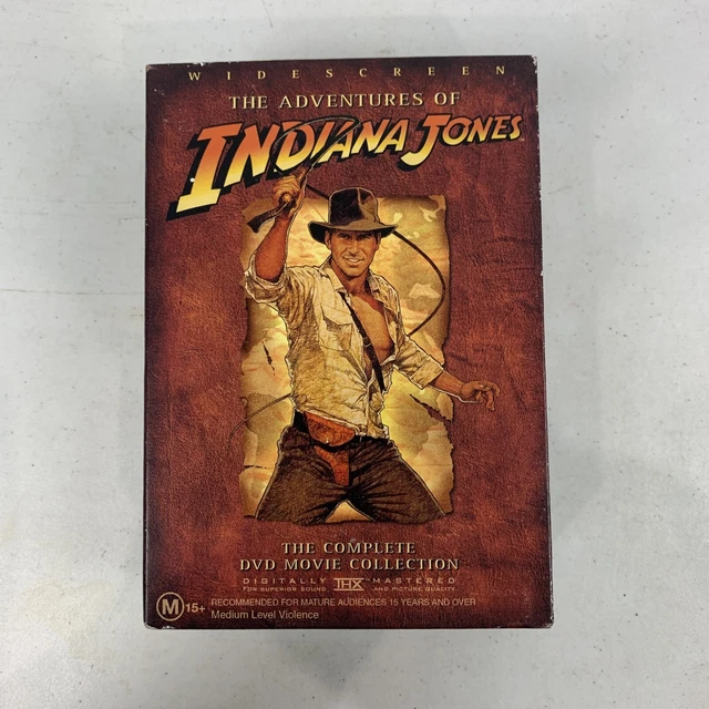THE ADVENTURES OF Indiana Jones Box Set DVD PAL Region 4 VGC Free ...