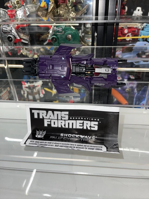 TRANSFORMERS GENERATIONS FALL Of Cybertron Shockwave Complete Deluxe ...