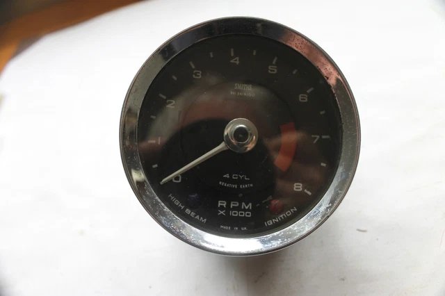 LOTUS ELAN & +2 REVCOUNTER SMITHS Rev 1 2419/00 also Mk1 LOTUS CORTINA ...
