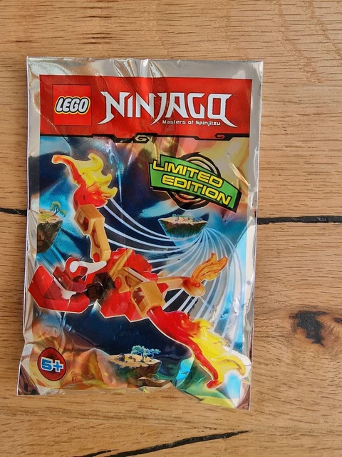LEGO NINJAGO LIMITED EDITION Figure Quay Dragon Fiery MINIFIGURE ...