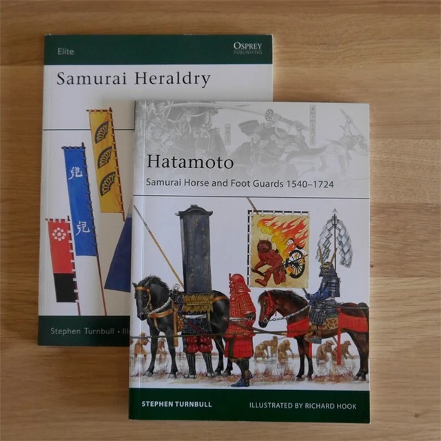 OSPREY HATAMOTO & Samurai Heraldry (Books, Banners, History, Sashimono ...