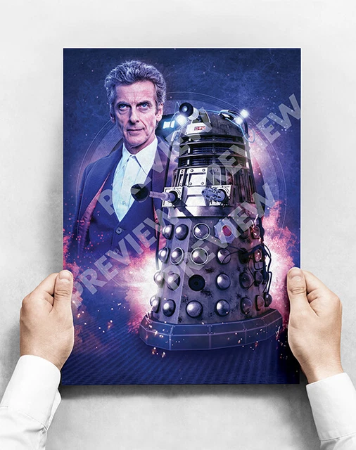 DOCTOR WHO 12TH Doctor - A3 Poster ***Rusty The Dalek*** Peter Capaldi ...