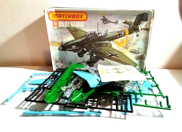 MATCHBOX 1:72 SCALE Junkers Ju87 Stuka Model Kit - Pk-111 - Boxed £9.50 ...
