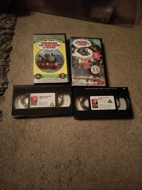 THOMAS THE TANK Engine And Friends VHS Time For Trouble Thomas & Gordon ...