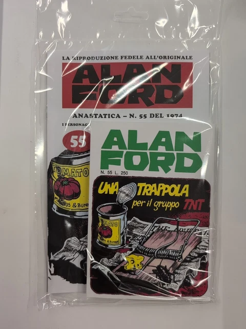 ALAN FORD ANASTATICA N° 55 Una Trappola Per Il Gruppo Tnt Nuovo Gennaio ...