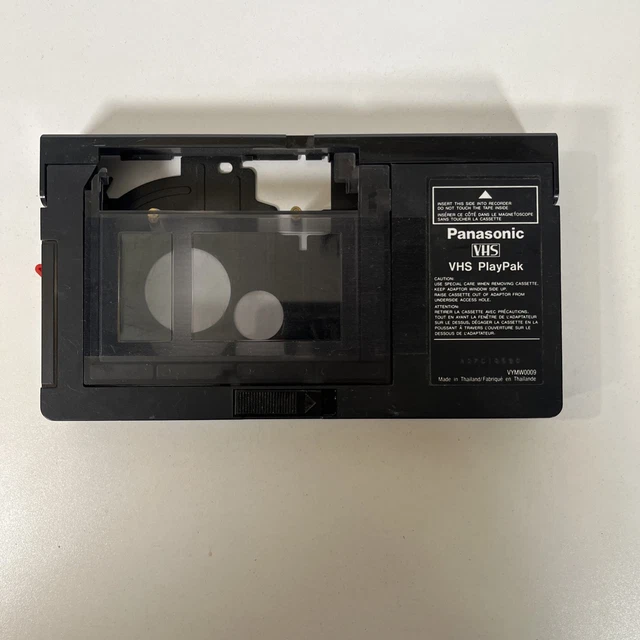 PANASONIC VYMW0009 VHS PlayPak VHS-C To VHS Converter Adapter £19.03 ...
