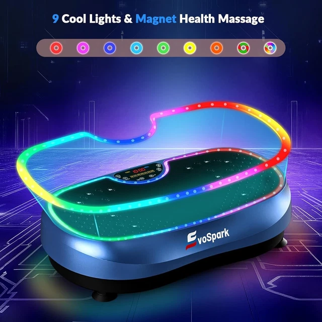 VIBRATION PLATE, 2026 Upgraded 2D&3D Vibration Plate Exercise Machine £ ...